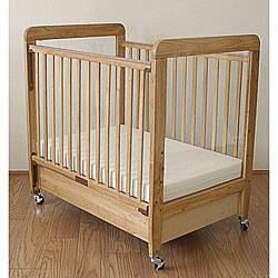 LA Baby Drop Side Window Crib with Mattress - Bed Bath & Beyond - 3363469