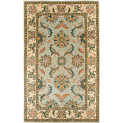 Hand-tufted Tuscan Villa Thomasville Wool Rug (8' x 11') - Bed Bath ...