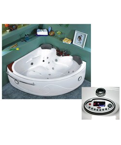 Wasauna 2-person Digital Whirlpool Tub - Bed Bath & Beyond - 1576991