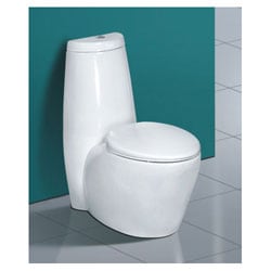 Wasauna Contemporary One-piece Toilet - Bed Bath & Beyond - 1583156
