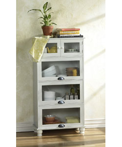 Glass-front Kitchen Barrister - Bed Bath & Beyond - 1587380