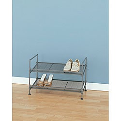 Two-tier Mesh Shoe Storage Rack - Bed Bath & Beyond - 3443968
