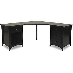 Metropolitan Corner Desk with Two Cabinets - Bed Bath & Beyond - 3445554