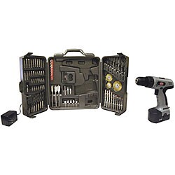 STP 18-volt Drill with 91-piece Tool Set - Bed Bath & Beyond - 3476671