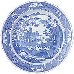 Spode Blue Room 'Gothic Castle' Engravers Plate - Bed Bath & Beyond ...