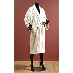 Microfiber Cream Robe - Bed Bath & Beyond - 3485566