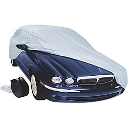 Roll-up Large Grey Taffeta Car Cover - Bed Bath & Beyond - 3490388