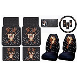 Tasmanian Devil Taz 8 piece Auto Accessory Set Bed Bath Beyond 3499144