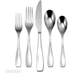 Oneida 'Calm' 45-piece Stainless Flatware Set - Bed Bath & Beyond - 3519560
