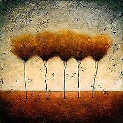 'Lonely Trees' Canvas Art - Bed Bath & Beyond - 3644902