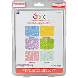 Sizzix Texturz Texture Plates Kit #3 - Bed Bath & Beyond - 3665280