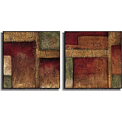 Joy Broe Between Us 2-piece Canvas Art - Bed Bath & Beyond - 3678050