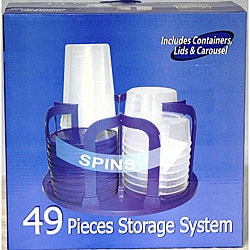 Smart Plastic Spin 49-piece Storage Container Set - Bed Bath & Beyond ...