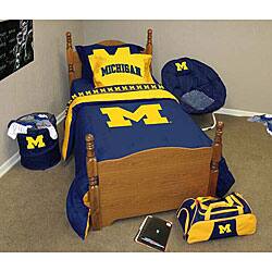University of Michigan Full/ Queen Comforter Set - Bed Bath & Beyond ...