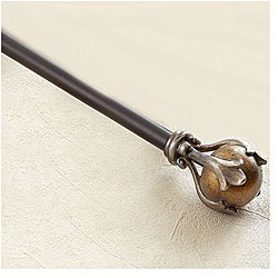 Croscill Noble 48 to 86-inch Drapery Rod - Bed Bath & Beyond - 3707005