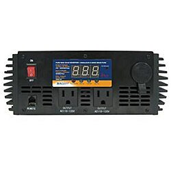 SunForce 1000-watt Pure Sine Wave Inverter with Remote - Bed Bath ...