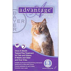 Advantage Feline 6-month Supply Flea Control (Over 9 Pounds) - Bed Bath ...