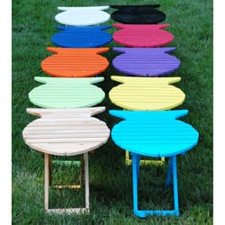 Cedar Fish-shaped Table - Bed Bath & Beyond - 3721679