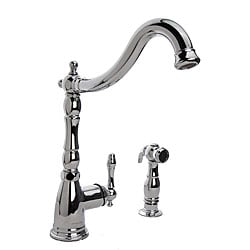 Kindred Chrome Single-handle Kitchen Faucet - Bed Bath & Beyond - 3825404