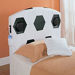 Upholstered MP3 Soccer Headboard - Bed Bath & Beyond - 3867545