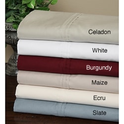 Hotel Fine Linens 500 Thread Count Pima Cotton Sheet Set with Bonus ...