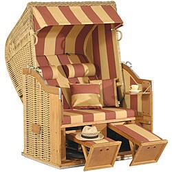 Eurita Strandkorb Duke Luxury Garden Beach Chair - Bed Bath & Beyond ...