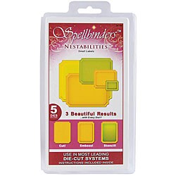 Spellbinders 'Wizard Nestabilities' Small Label Dies - Bed Bath ...