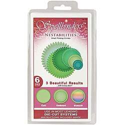 Spellbinders Small Pinking Circles Wizard Nestabilities Dies - Bed Bath ...
