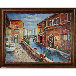 'Heart of Venice' Oil Canvas Art - Bed Bath & Beyond - 3985183