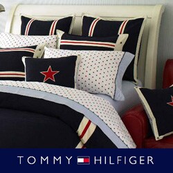 Tommy Hilfiger American Classics Navy 3-piece Comforter Set - Bed Bath ...