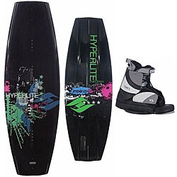 Hyperlite Imperial 140 cm Wakeboard/ Vario Bindings (Size 6-11.5) - Bed ...