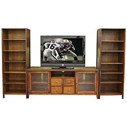 Mark Rustic Entertainment Center - Bed Bath & Beyond - 4009642