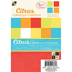 DCWV Citrus Solid Mat Stack - Bed Bath & Beyond - 4039840