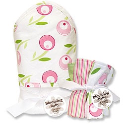 Trend Lab Blooming Baby 'Tulip' Hooded Towel and Wash Cloth Set - Bed ...