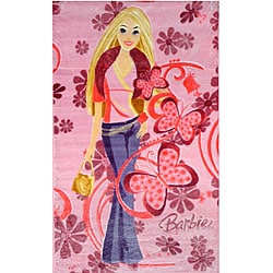 Pink Barbie Area Rug (3'4 x 5'3) - multi - Bed Bath & Beyond - 4123291