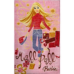 Pink Barbie Area Rug (3'4 x 5'3) - multi - Bed Bath & Beyond - 4123285