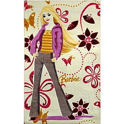 Barbie Cream Area Rug (3'4 x 5'3) - multi - Bed Bath & Beyond - 4123284
