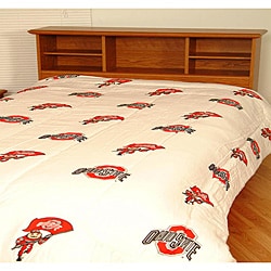 Ohio State Queen-size White Comforter Set - Bed Bath & Beyond - 4187943