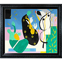 Henri Matisse 'The Sorrow of The King' Oil Canvas Framed Art - Bed Bath ...