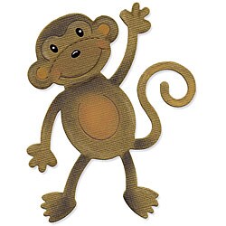 Sizzix Bigz Monkey 2 BIGkick/ Big Shot Die - Bed Bath & Beyond - 4281882