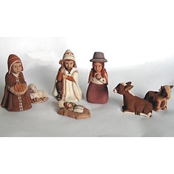 Handmade Peruvian Nativity Set (Peru) - Bed Bath & Beyond - 4287308