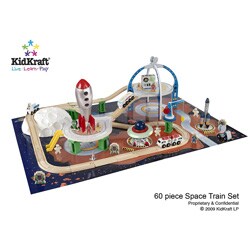 60-piece Space Train Set - Bed Bath & Beyond - 4306331