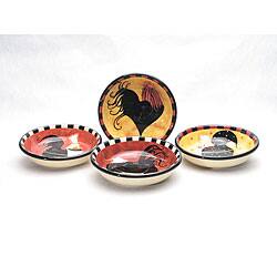 Certified International 4-piece 'Rise and Shine' 9-inch Pasta Bowl Set ...