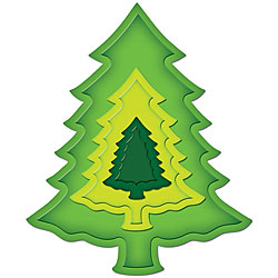 Spellbinders Shapeabilities 'Pine Trees' Nested Dies - Bed Bath ...