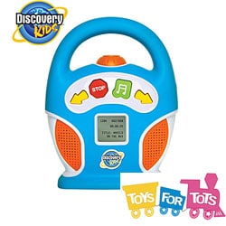 Toys for Tots: Discovery Kids 256 Kids MP3 Players (Case of 2) - Bed ...