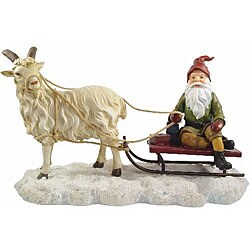 Santa with Goat Statue - Bed Bath & Beyond - 4356249