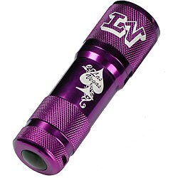 Outback Flashlights Bonzer 9 LED Purple Las Vegas Spade Flashlight ...