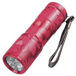 Outback Flashlights Sheila 9-LED Red Flower Camo Flashlight - Bed Bath ...