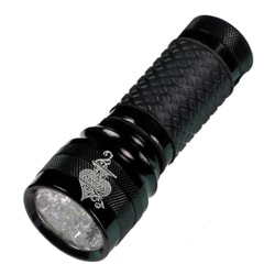 Outback Flashlights Ace 16-LED Black Las Vegas Spade Flashlight - Bed ...