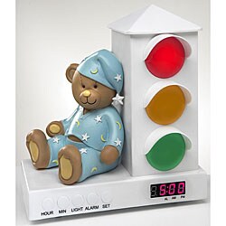 Blue 'It's About Time' Young Childrens Clock - Bed Bath & Beyond - 4388293